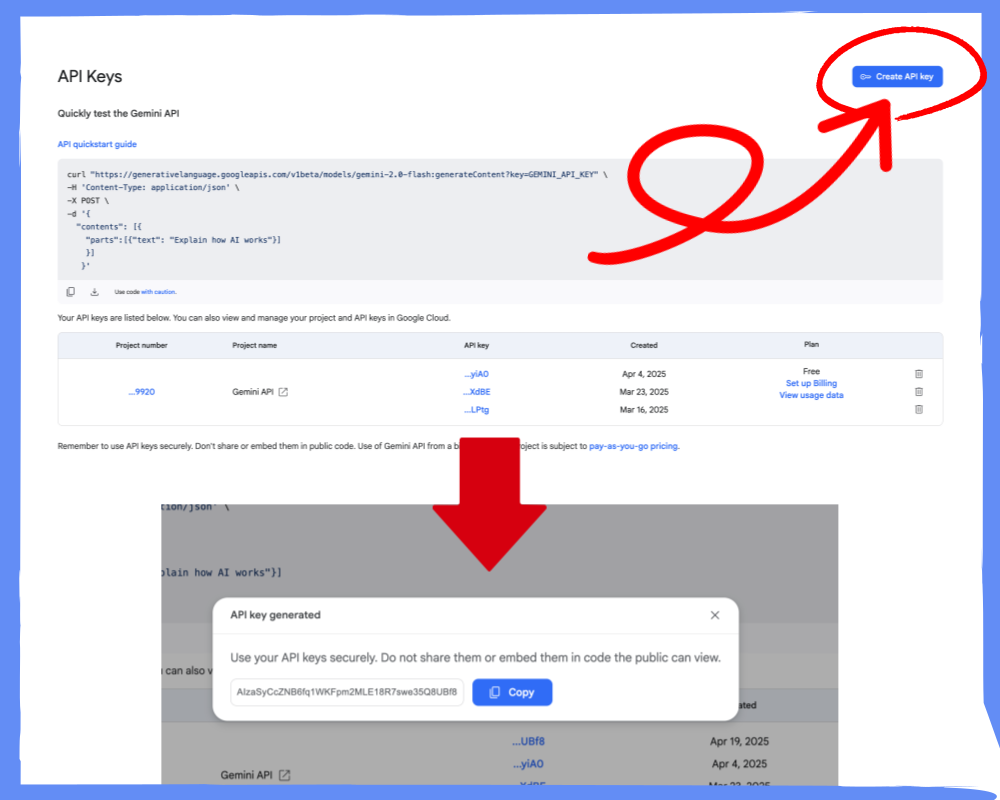 Gemini API 가격 비용 python 코드 open ai 호환용 - 성공기록 Page To Success